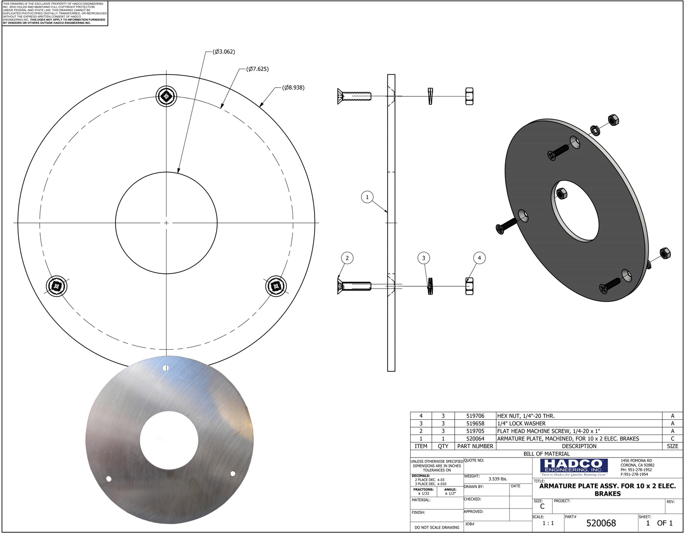 ELECTRIC BRAKES – Hadco Engineering