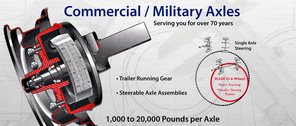 Hadco Engineering – Commercial and Military Axles